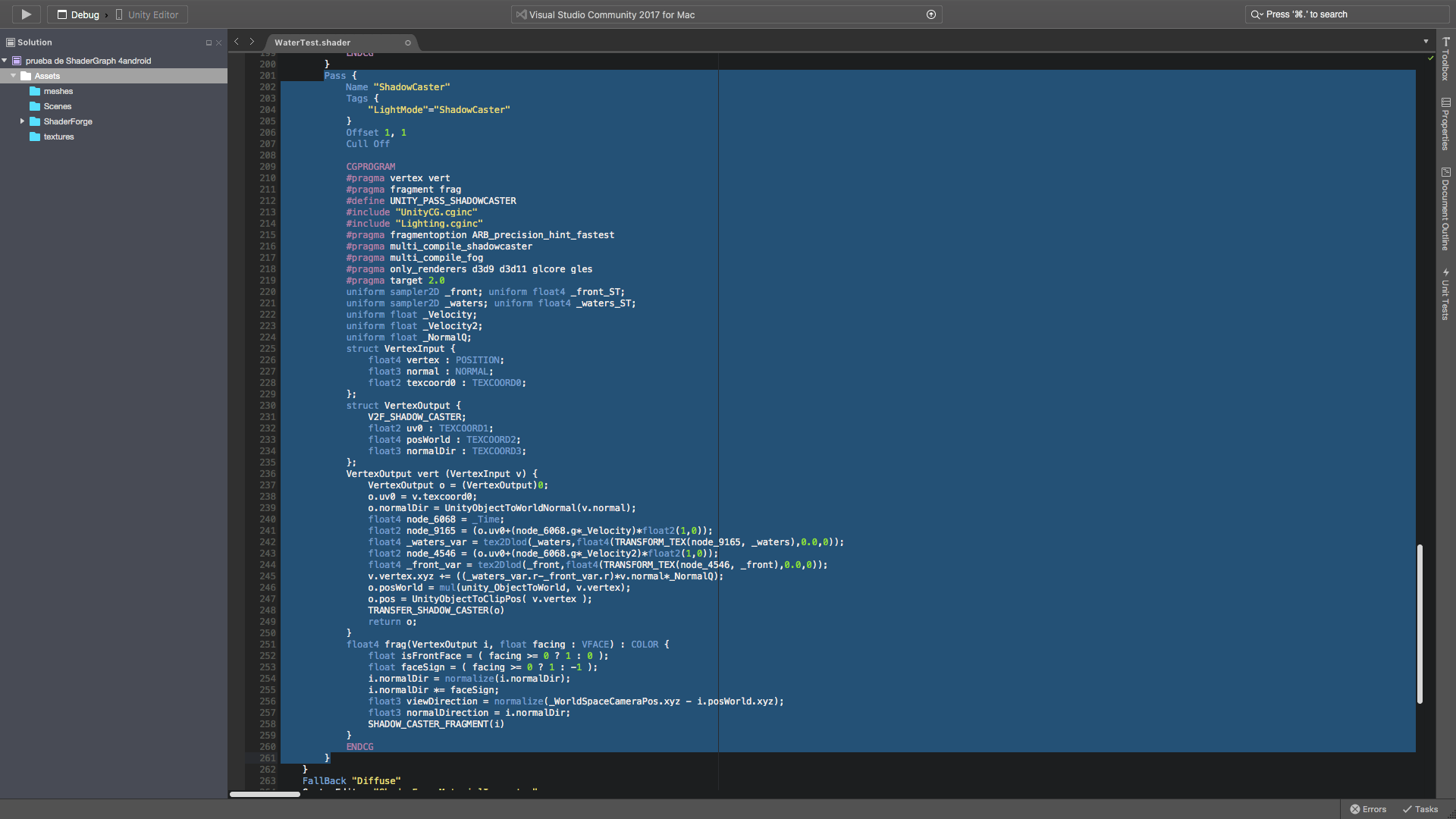 Shader Not Working On Android Feedback Shader Forge